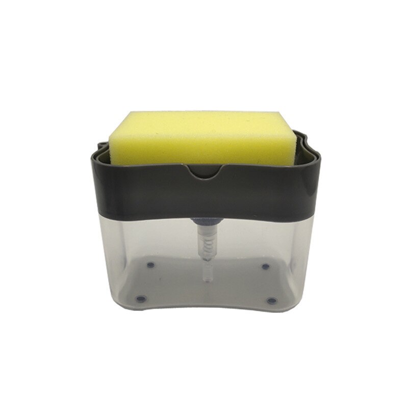 Zeep Pomp Dispenser Met Spons Houder 2-In-1 Vloeis... – Vicedeal