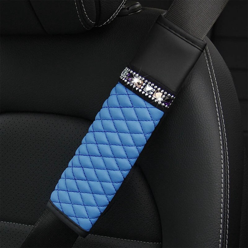 Universal Crystal Autogordel Pad Strass Lederen Ve... – Grandado