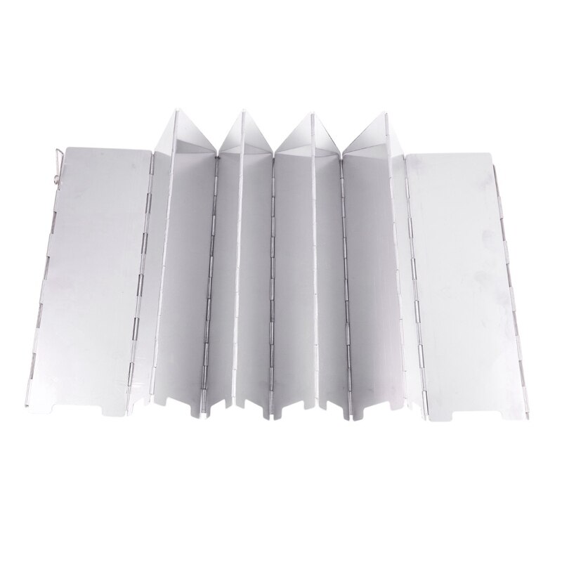 10 plates Fold Camping Cooker Gas Stove Wind Shiel... – Grandado