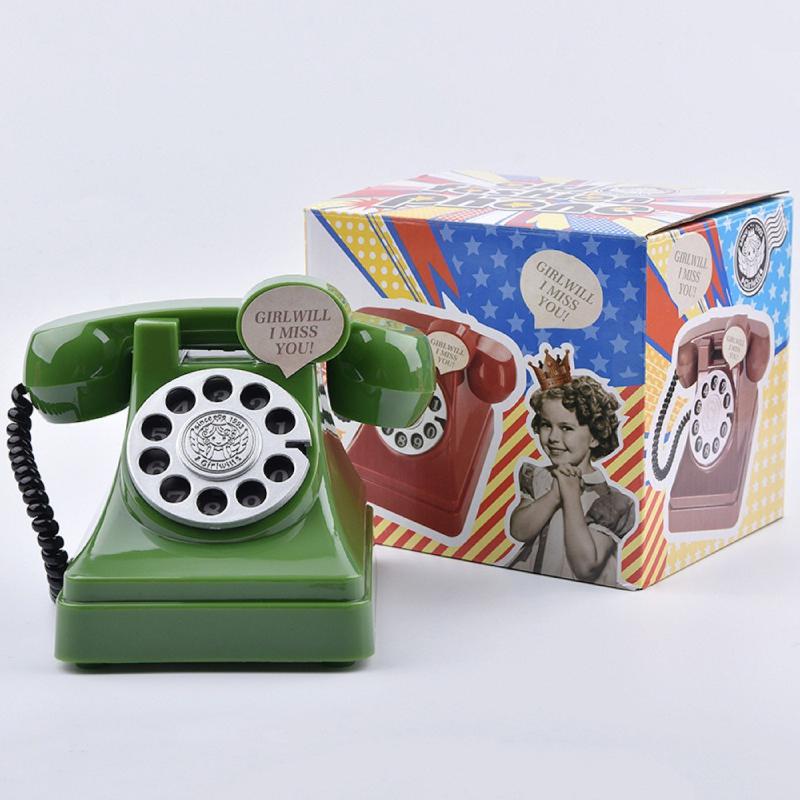 Creatieve Digitale Telefoon Spaarpot Met Draaitafe... – Grandado