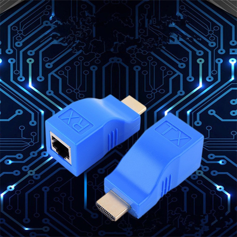 1PC HDMI Extender 4K RJ45 Ports LAN Network HDMI E... – Vicedeal
