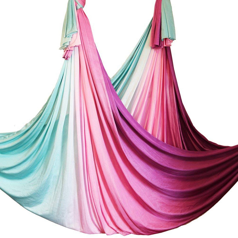 Aerial Yoga Hammock Pilates Yoga Swing Set Gradati... – Grandado