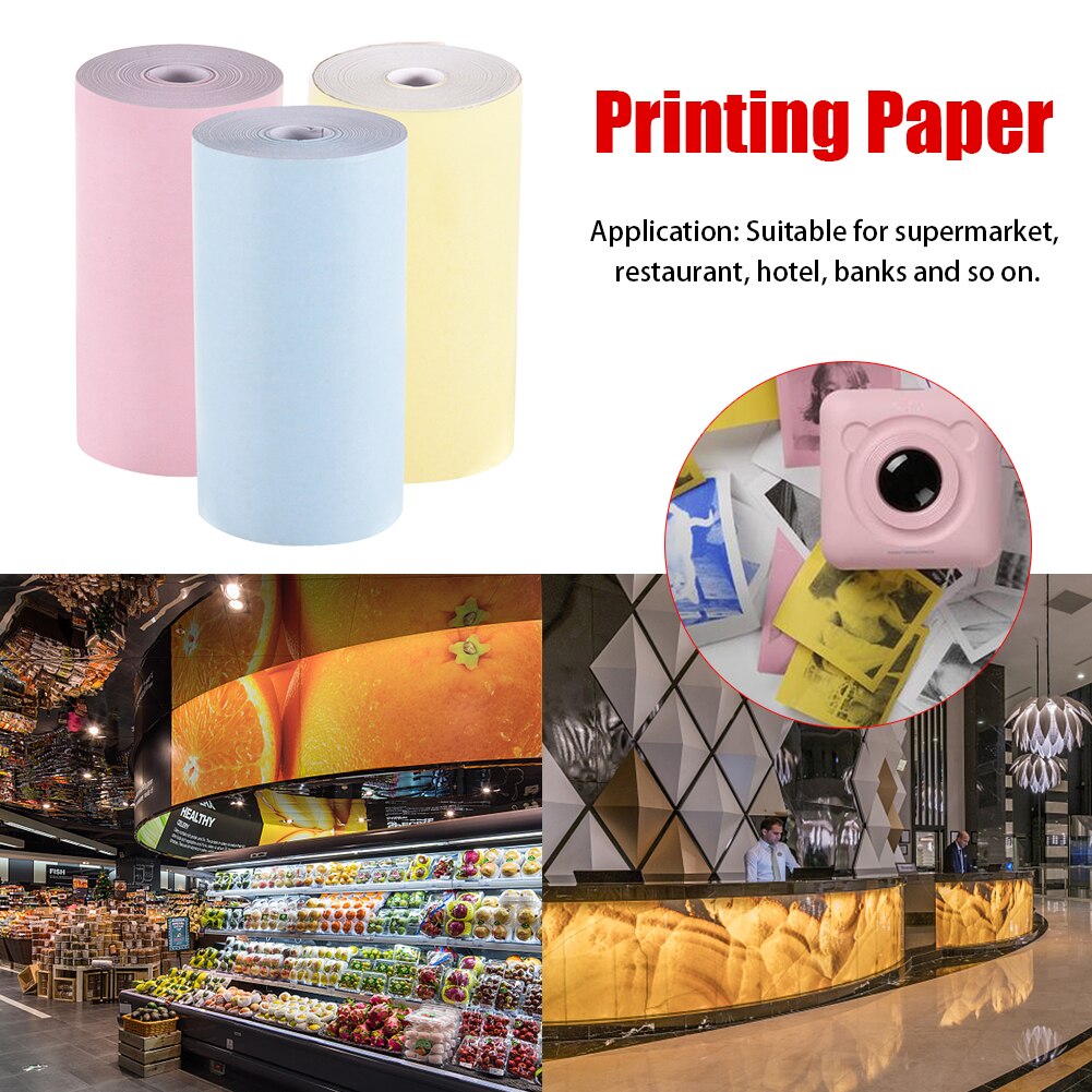 3colors/set Solid Hotel Smooth Portable Photo Prin... – Vicedeal