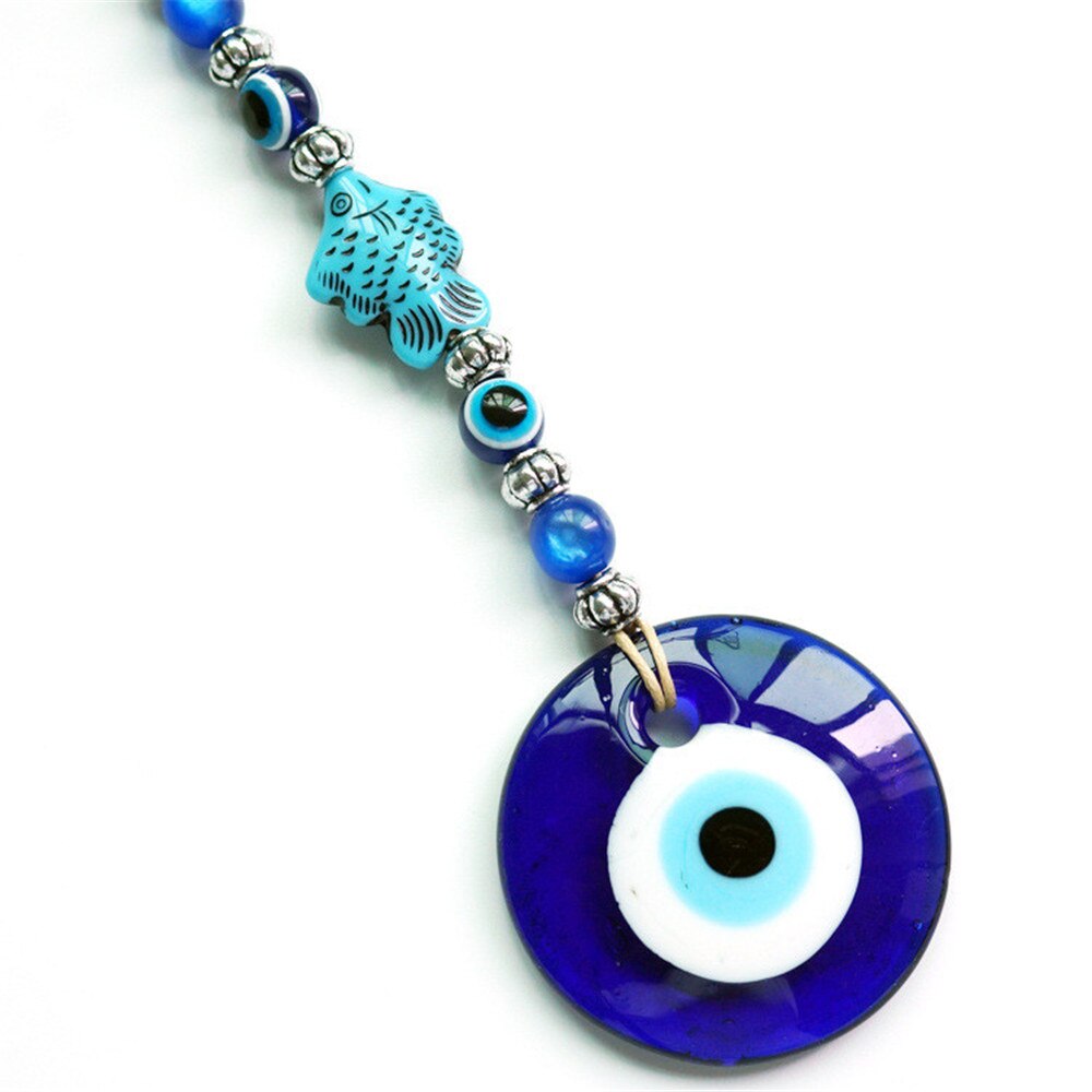 1Pc Grote Blauw Oog Sieraden Vis Vorm 4Cm 5Cm Rond... – Grandado