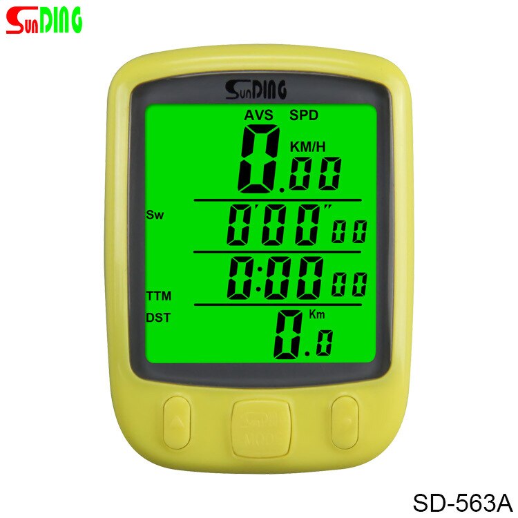 Bicycle Odometer Speedometer Multi-Function Sports... – Grandado