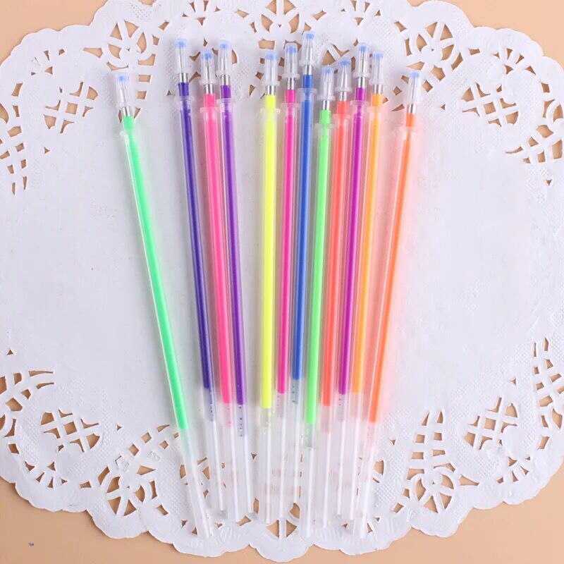 12/24/36/48 Colors Gel Pens Refills Drawing Highli... – Grandado
