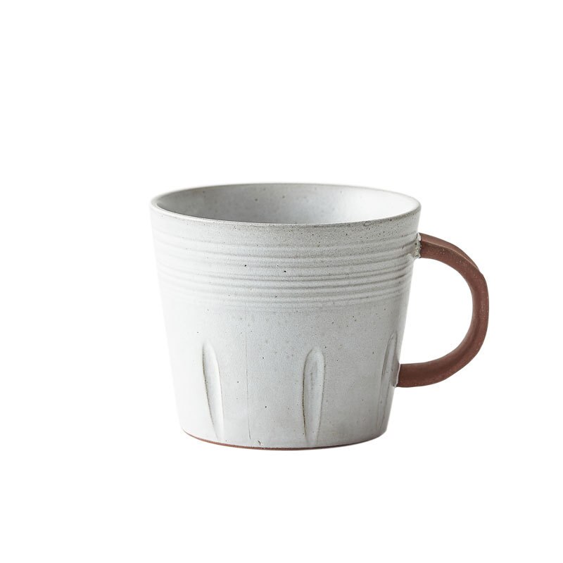 Raw Clay Coffee Mug 360ml Original Ceramic Coffee ... – Grandado
