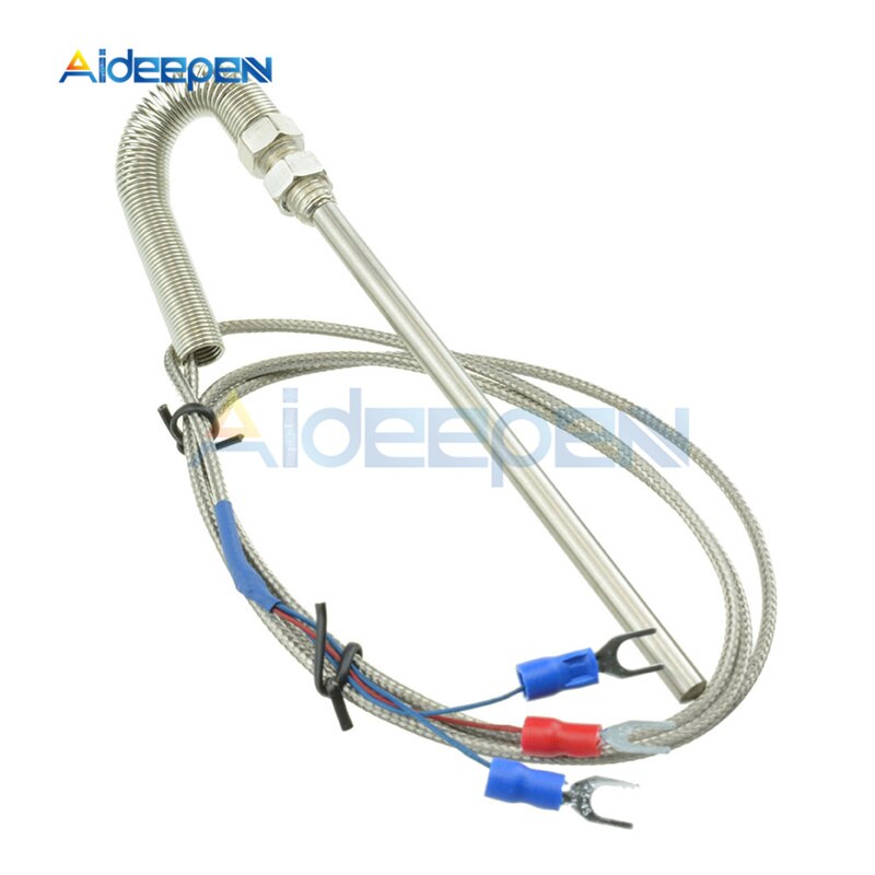 PT100 Thermocouple Wires Stainless Steel RTD Pt100... – Vicedeal