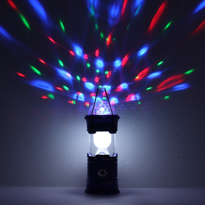 5V USB Charging Crystal Stage Light Colorful LED R... – Vicedeal