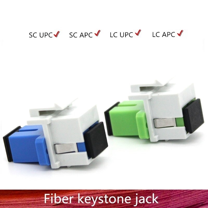 10PCS Snap Fitting Duplex LC SC UPC APC Connector ... – Grandado