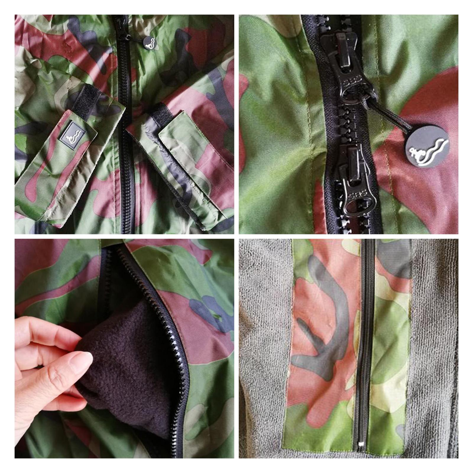 Adults Surfing Changing Jacket Robe Windproof Wate... – Grandado