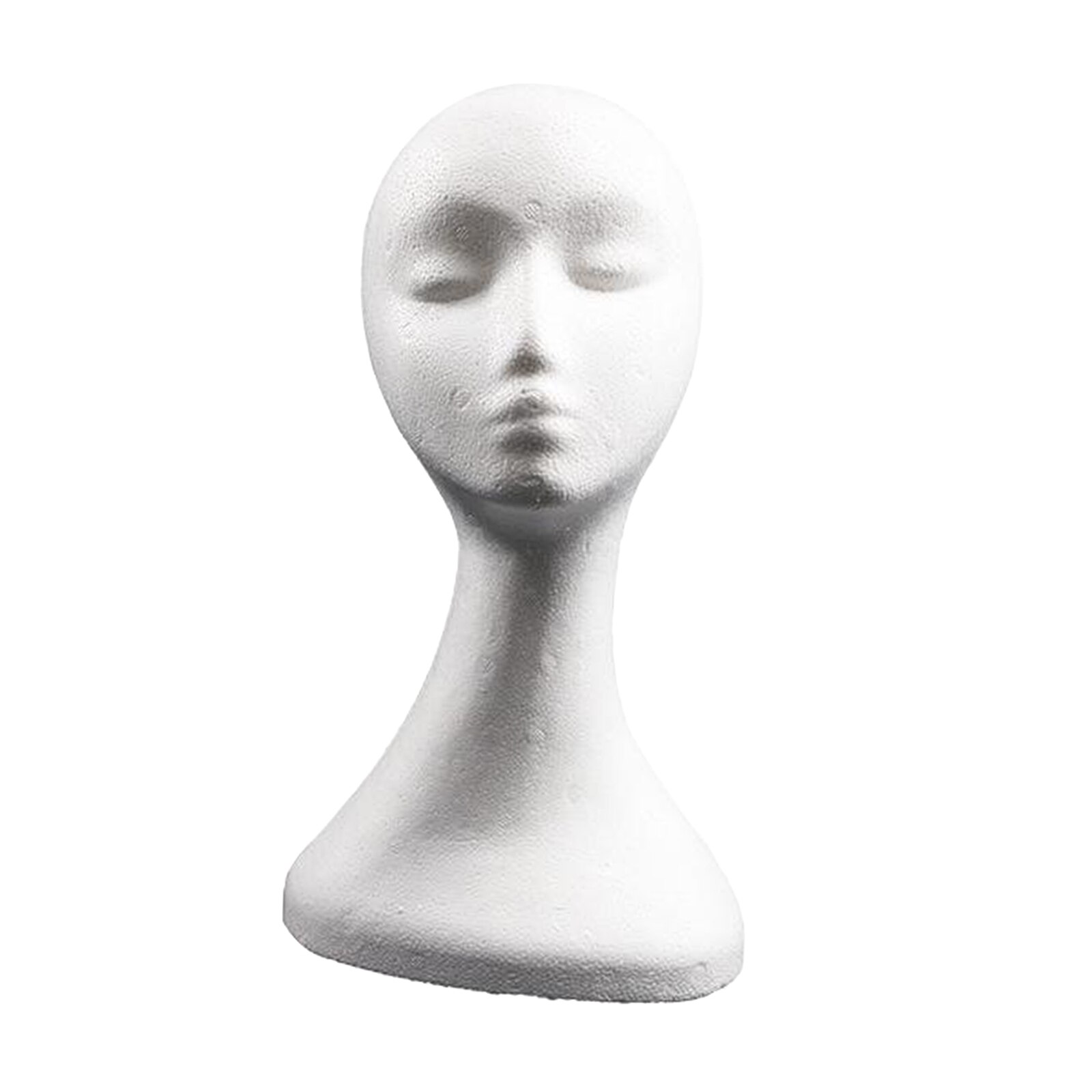 Mannequin Head Polystyrene Head Female Foam Maniki... – Grandado