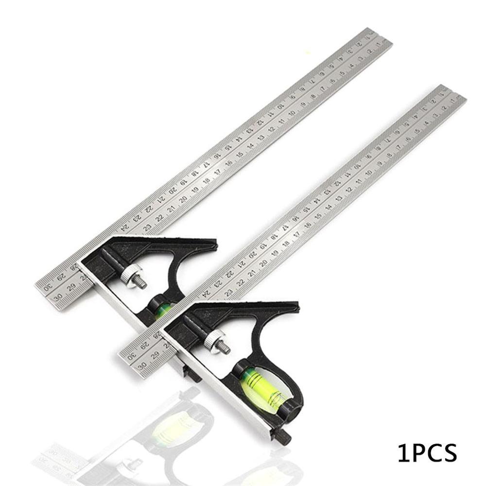 300Mm Adjustable Combination Square Angle Ruler 45... – Vicedeal