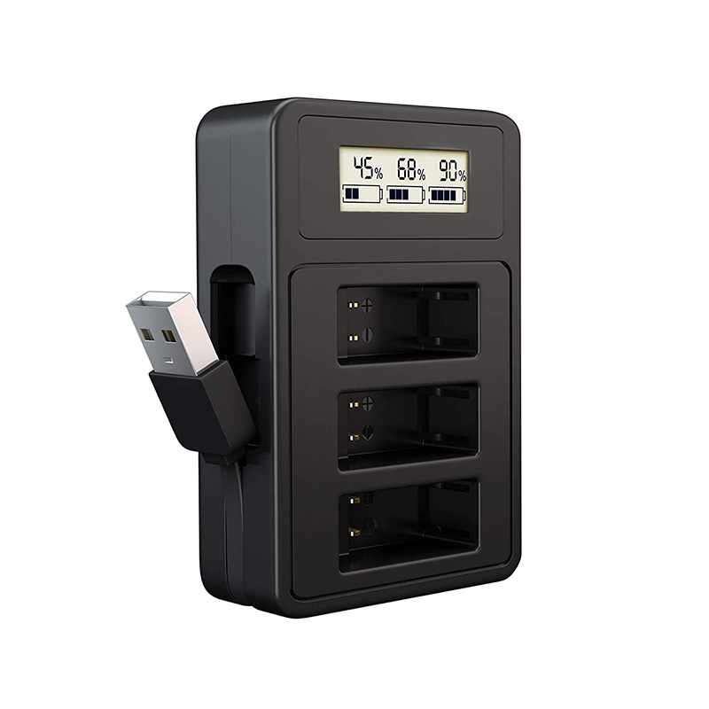 3channel GoPro battery charger with USB Type C sma... – Vicedeal