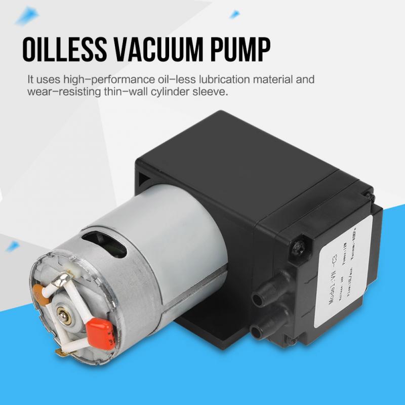 DC24V 12 w Mini Pomp Oilless Vacuümpomp-80KPa Flow... – Vicedeal