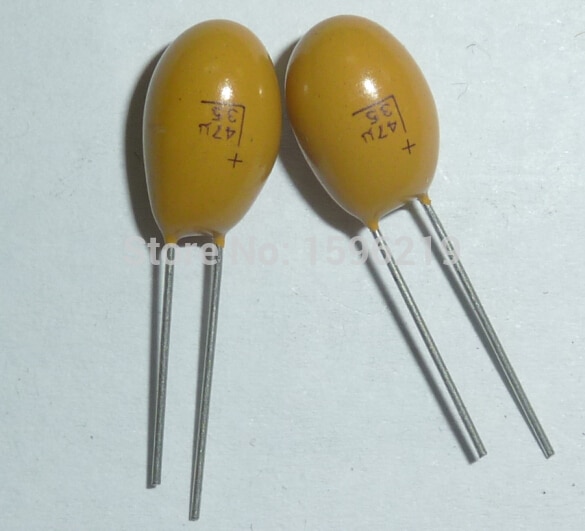 20Pcs Tantaal Condensator 47Uf 35V 476 Brand 35V47... – Vicedeal
