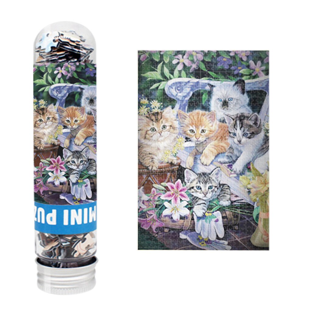 150 Pcs Puzzles Toy Test Tube Puzzle Oil Painting ... – Grandado