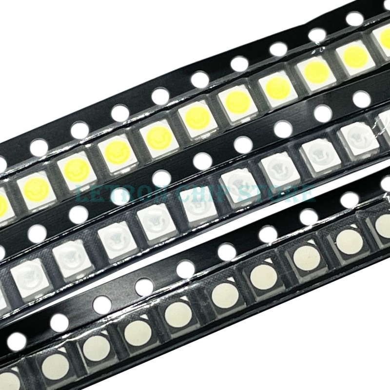 100pcs Super Bright 3528 1210 SMD LED Red Green Bl... – Vicedeal