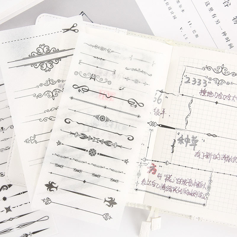 6 Sheets/pack Cute Symbol Cartoon Albums Diary Sti... – Grandado