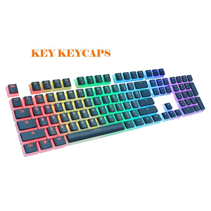 1 conjunto substituível pbt pudim keycaps 108 tran... – Grandado