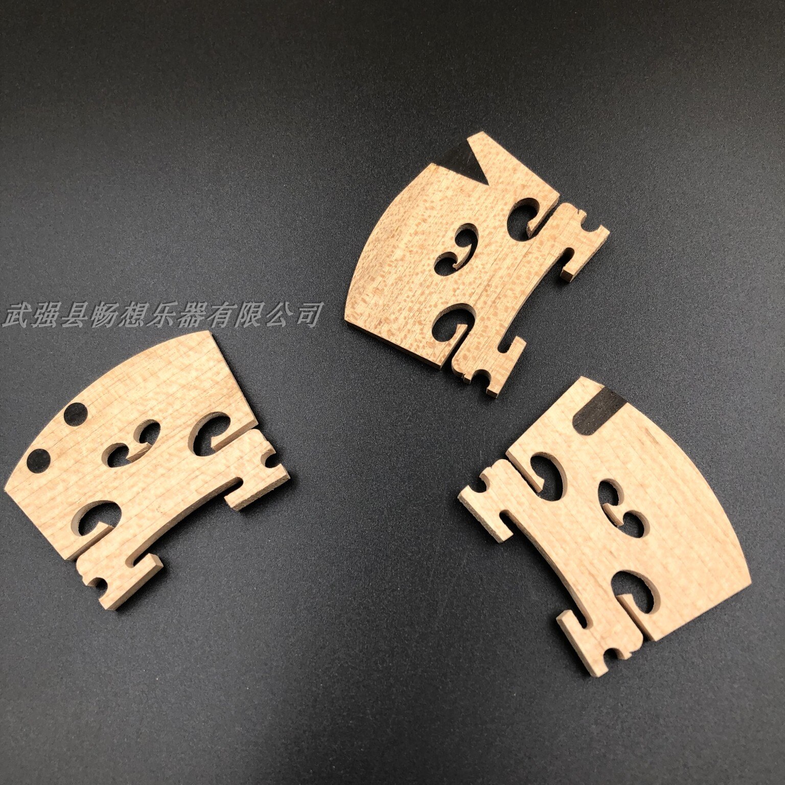 violin part 10 pcs Violin Bridge parts maple wood ... – Grandado