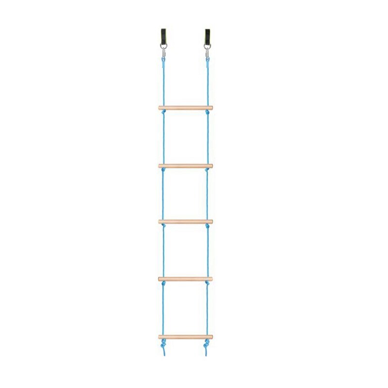 5 Rungs Rope Ladder Kids&Adults Climbing Game ... – Grandado