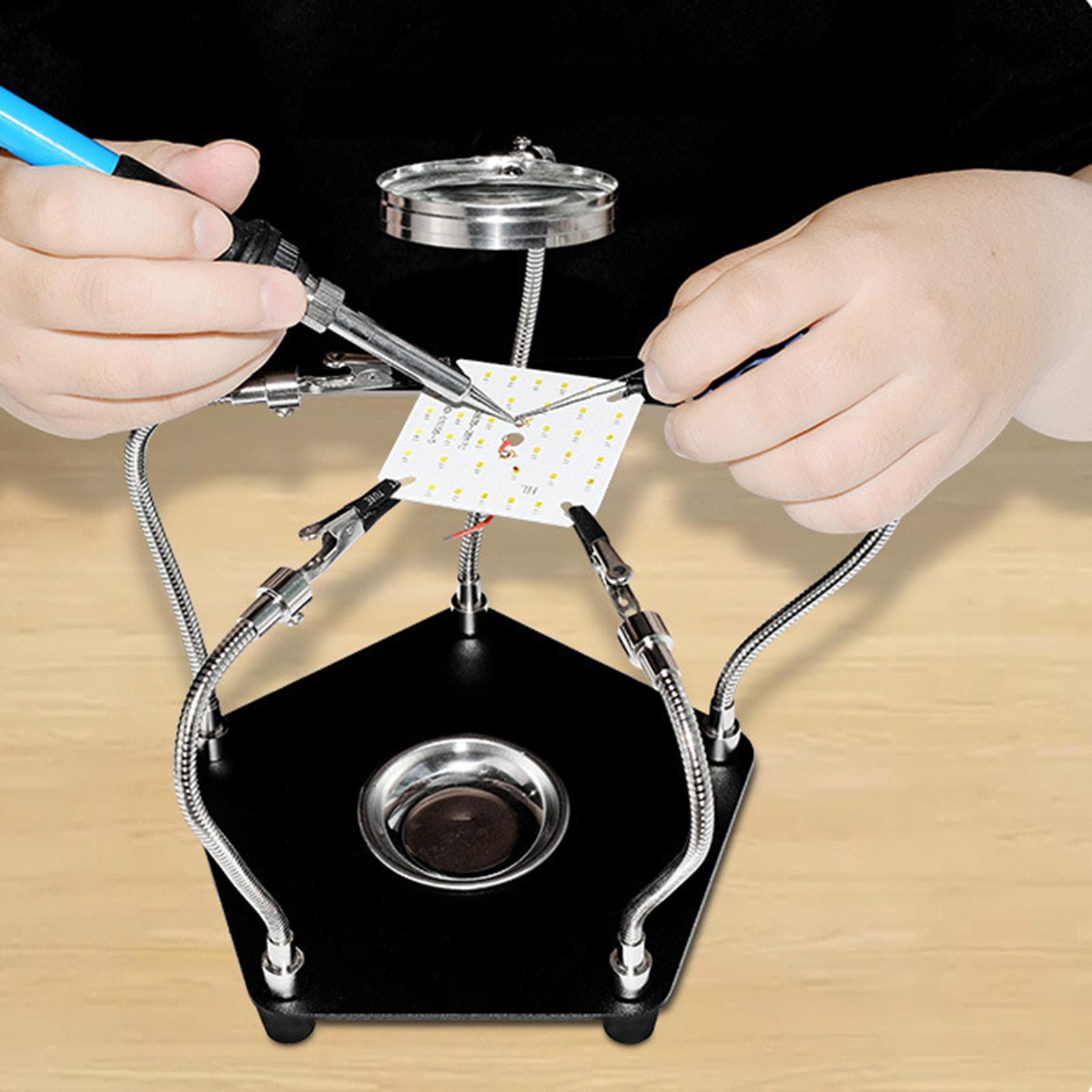 PCB Circuit Board Holder Flexible metal arm Helpin... – Grandado