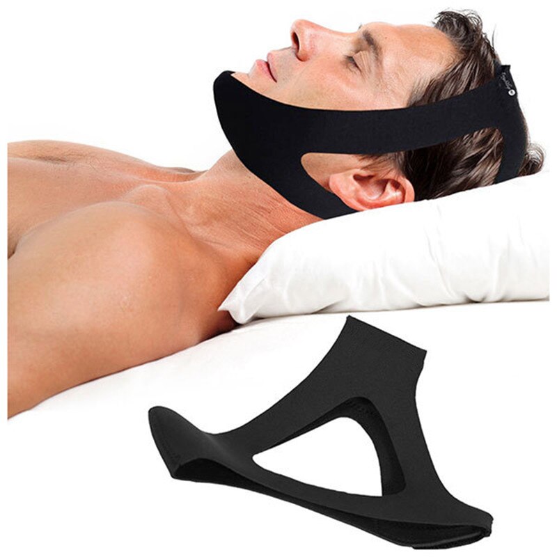 Anti Snore Chin Strap Stop Snoring Snore Belt Slee... – Grandado
