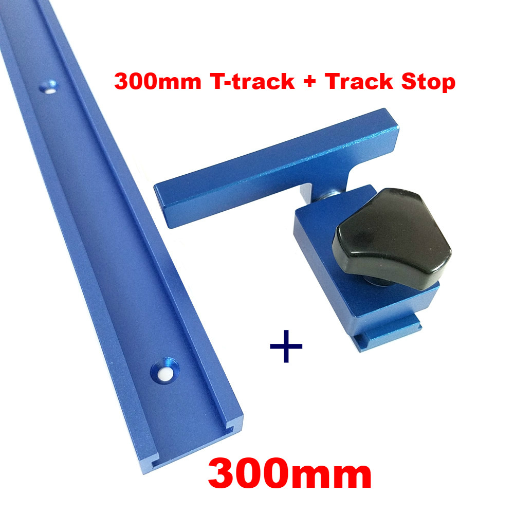 1Set Miter Track Stop and Aluminium alloy T-tracks... – Grandado
