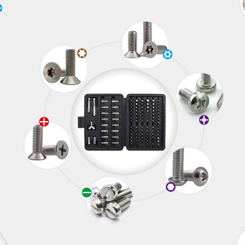 100pcs Screwdriver Security Bit Set Torx Tamper Sc... – Grandado