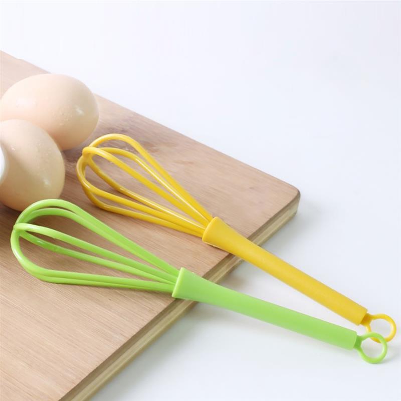 Random Color Mini Egg Whisk Plastic Cute Wire Whis... – Grandado
