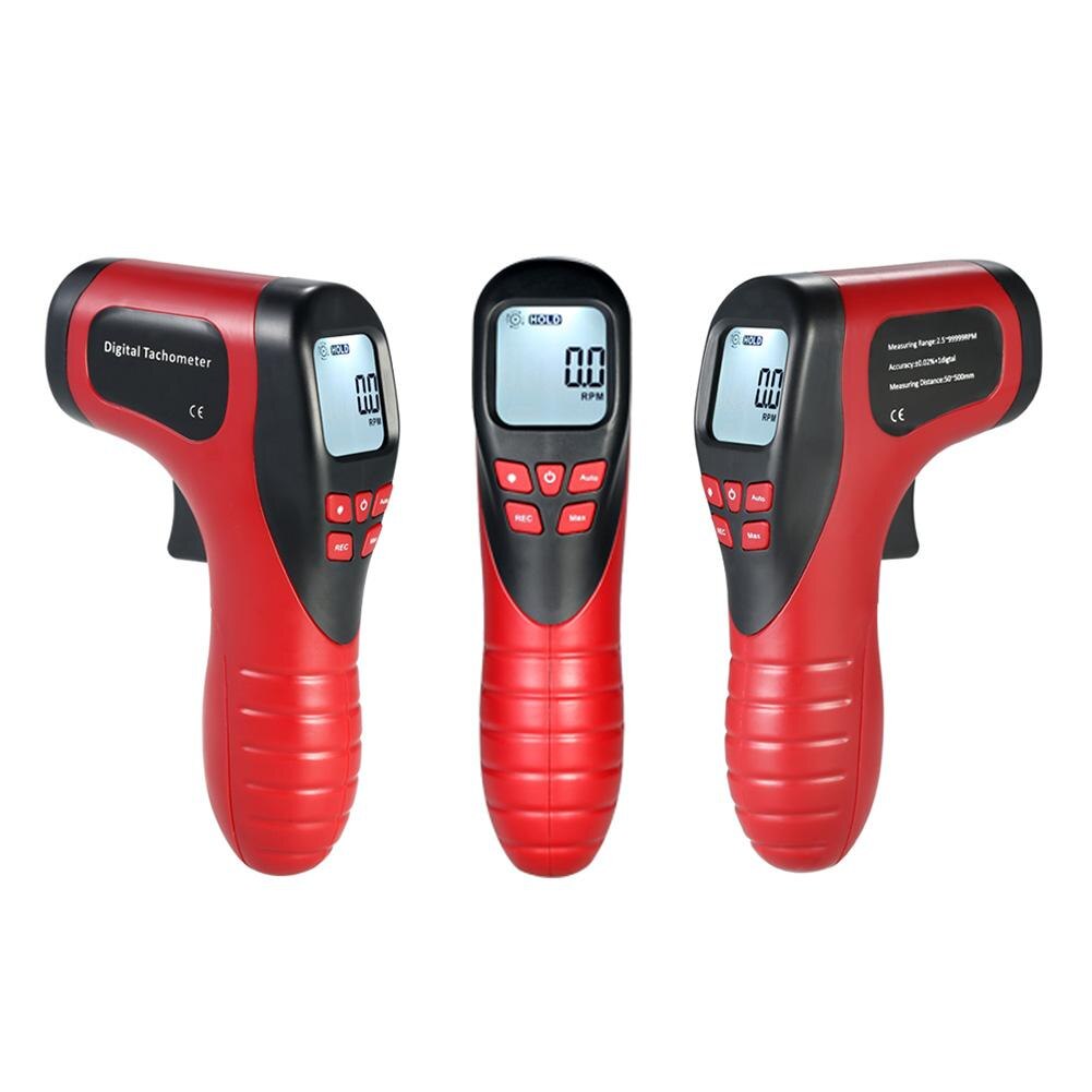 Digital Tachometer Non-Contact Measuring Range:2.5... – Grandado