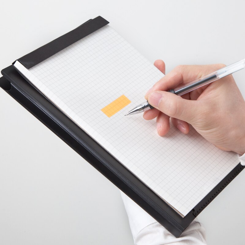 Office padfolio A4 classic black file folder,Work ... – Grandado