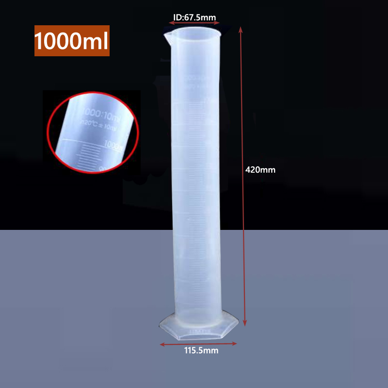 1pcs Transparent Measuring Plastic Graduated Cylin... – Grandado