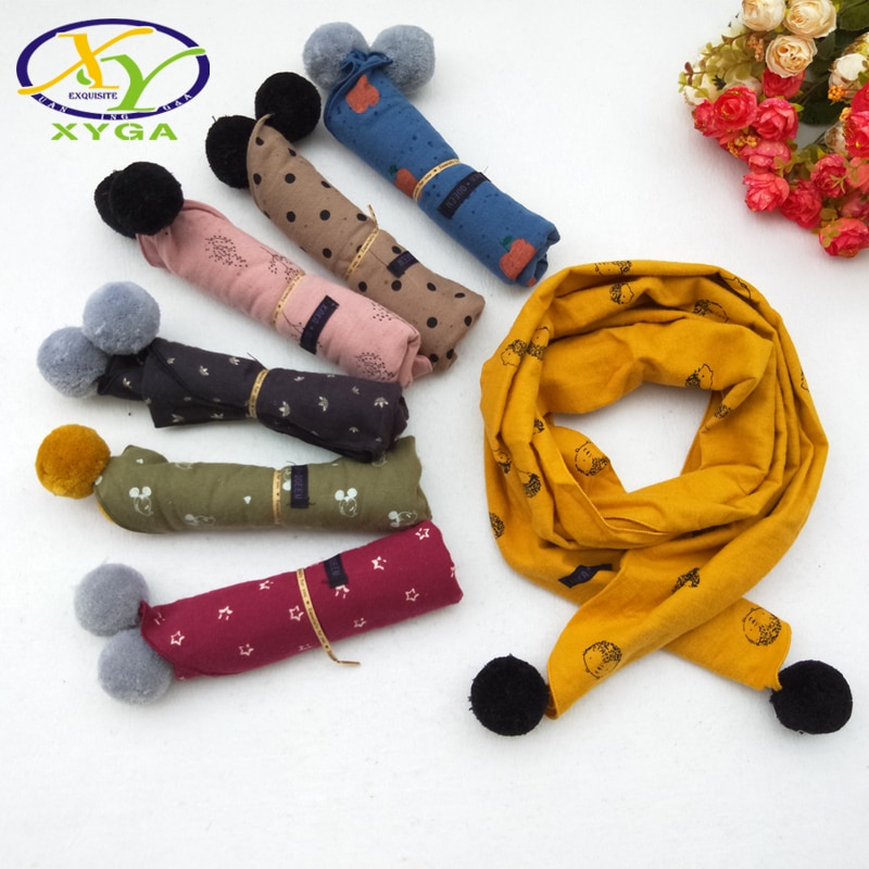 Children's Cotton Long Scarves Autumn Spring Boys ... – Grandado