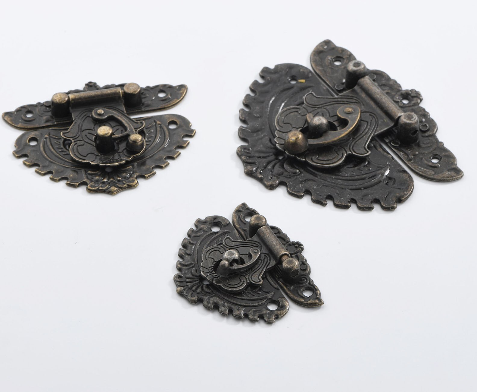 Vintage Brass Furniture Decorative Jewelry Box Cas... – Vicedeal