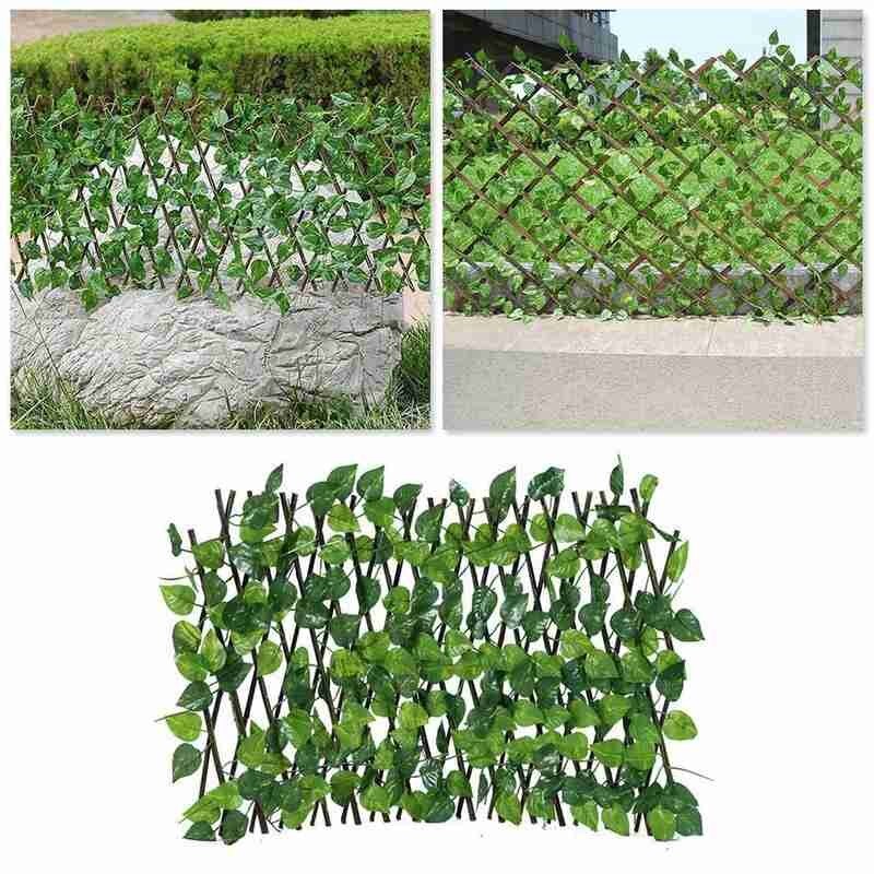Retrátil artificial jardim cerca expansível falso ... – Grandado