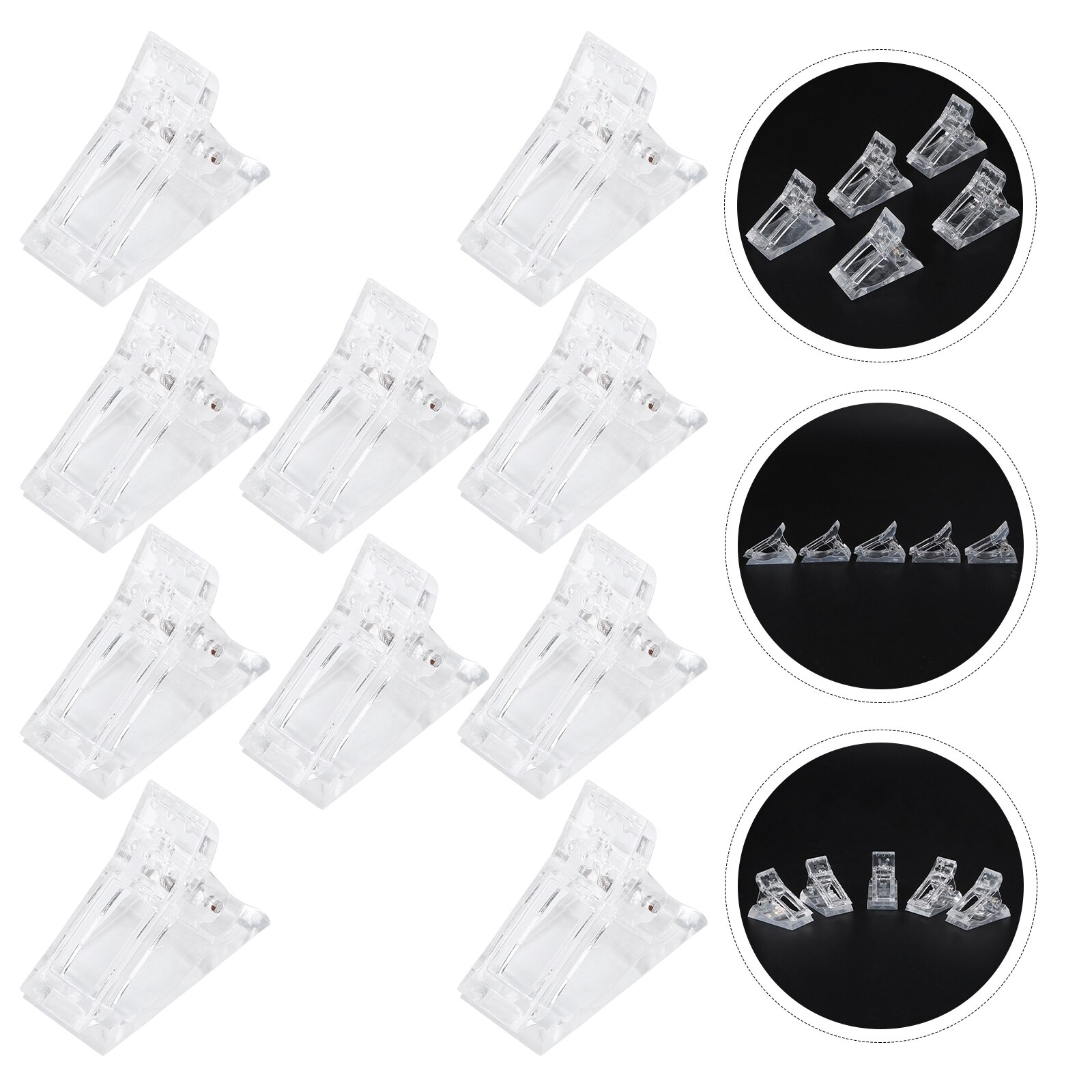 10pcs Manicure Clip Nail Art Tool Clamps Manicure ... – Vicedeal