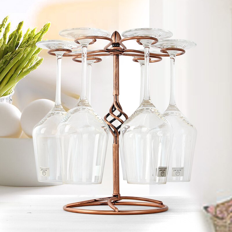 Red Wine Cup Holder Goblet Wine Hanging Cup Holder... – Grandado
