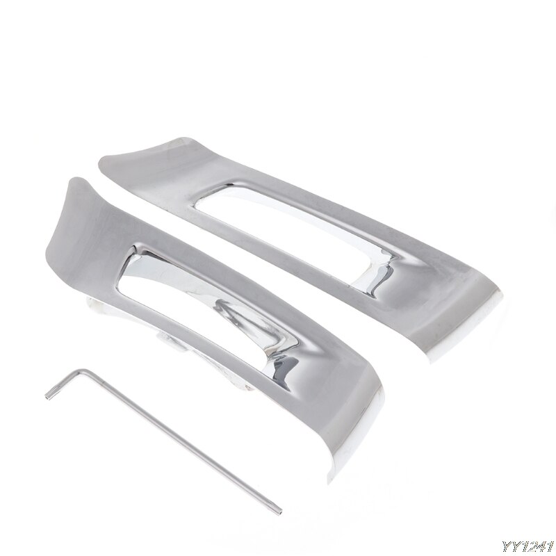 1 Pair ABS Chrome Steering Wheel Cover Insert Stic... – Grandado