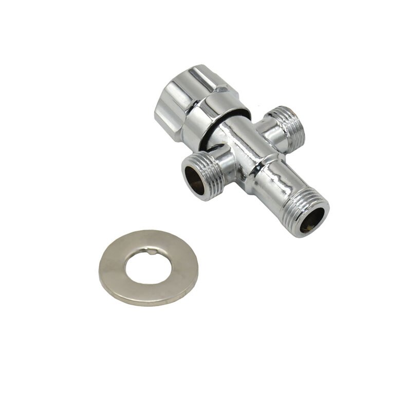 Metal 1/2 Male Faucet hose valve 2-way water tap T... – Grandado