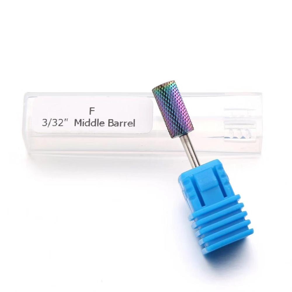 Grote Barrel Bit-Cross Cut-Regenboog Tungsten Carb... – Grandado