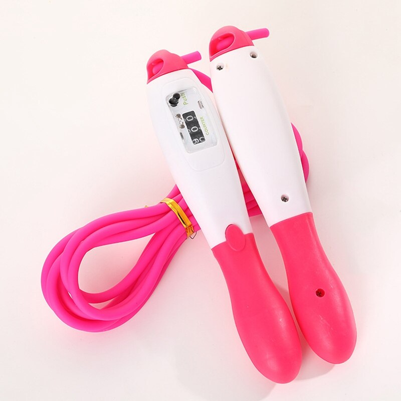 1pc Adjustable Frosted Rubber Skipping Rope Fitnes... – Grandado