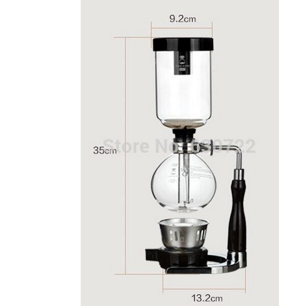 Timemore TSP23BK Suction coffee maker Syphon Pot 3... – Vicedeal