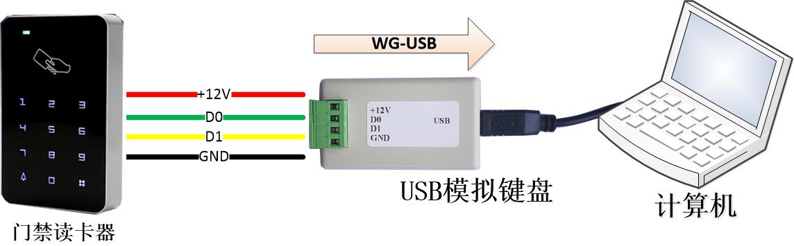 Wiegand WG26/34 Naar Usb Naar Wg (Analoge Toetsenb... – Grandado
