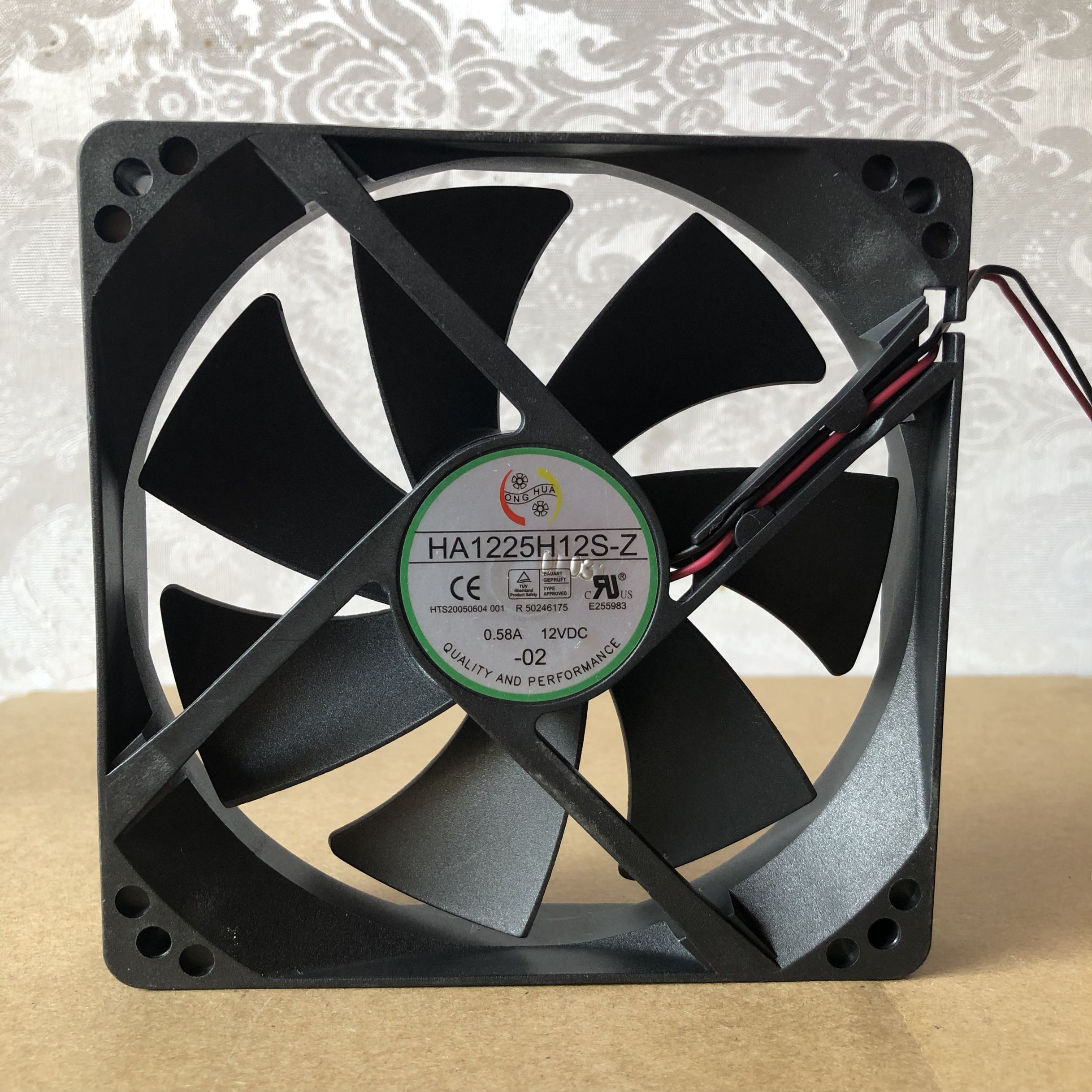 Für Ha1225H12S-Z 12V 0,58 A 12cm 12025 2-Draht Gro... – Grandado