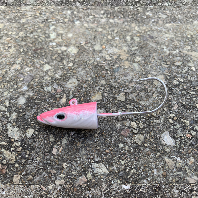 HAIMALUO Jig Head Hook Part Happy Soft Fishing Lur... – Grandado