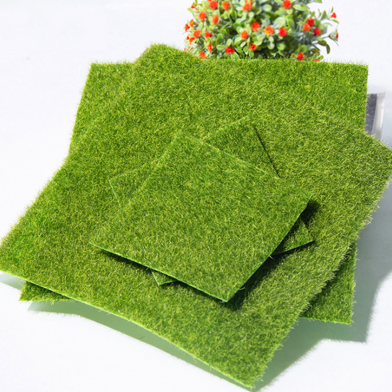 Simulation Turf Lawn Wall Green Plants DIY Artific... – Grandado