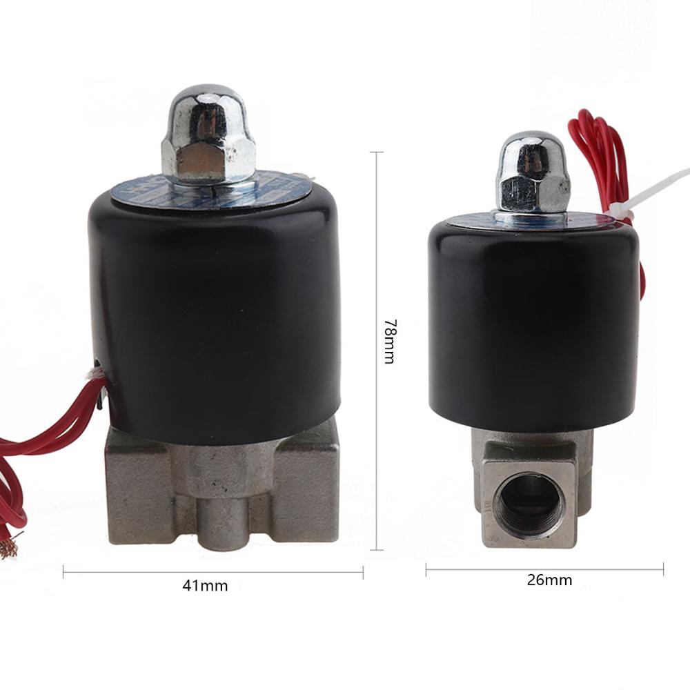 1/4'' Solenoid Valves 12V 110/220V Water V... – Vicedeal