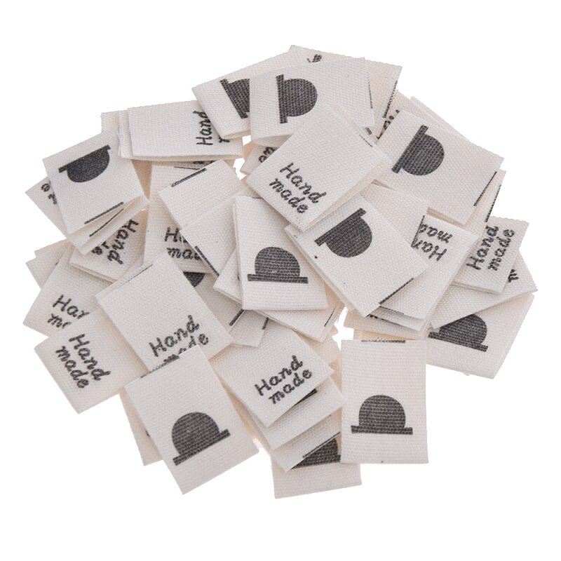 50PCS/lot Letter Pattern Washable Cloth Labels For... – Grandado